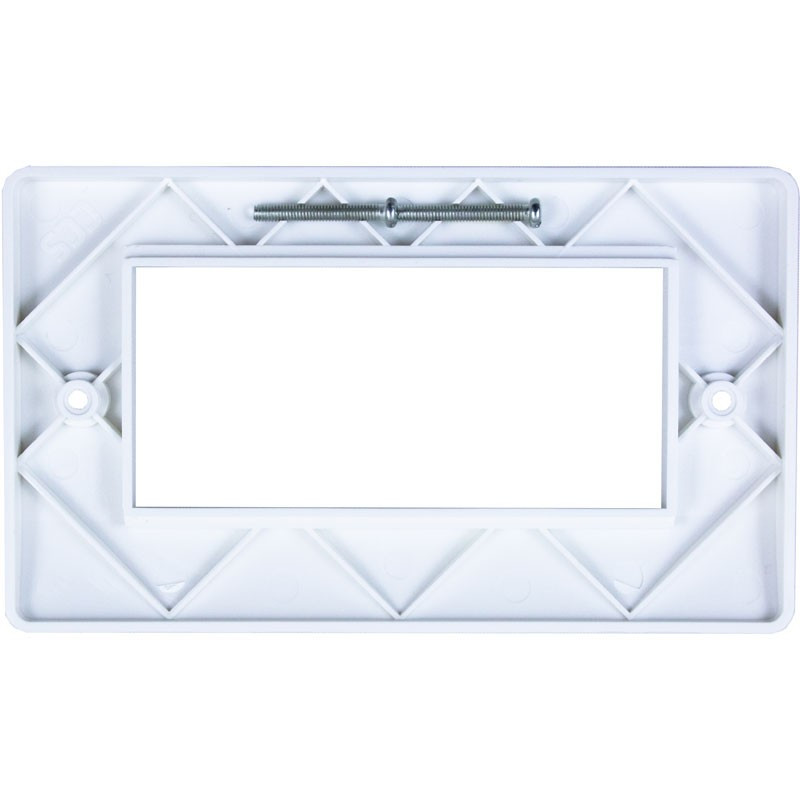 Doublegang Office Style Euro Faceplate | Faceplates & Backboxes