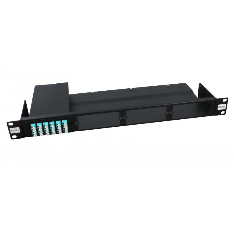 1u 4 Slot Unloaded Modular MTP Cassette Patch Panel | MTP Fibre Patch Panels