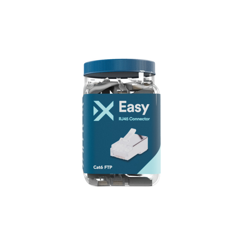 Cat6 FTP RJ45 Easy Plugs | Cat6 Accessories