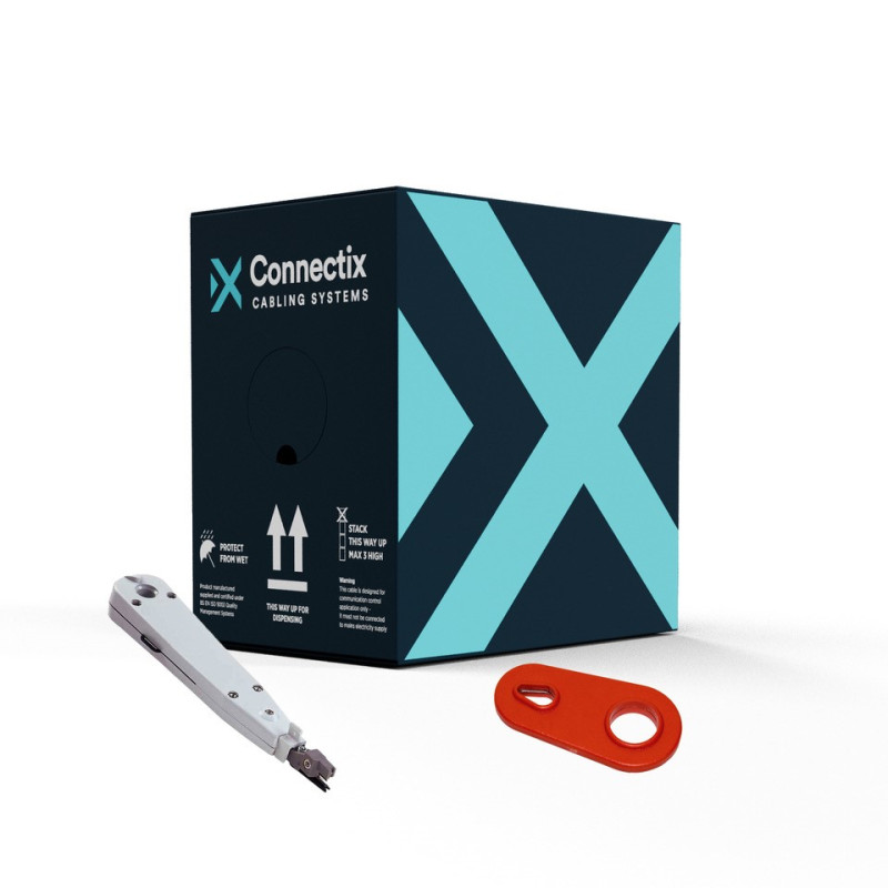 100 Series Cat6 UTP PVC Cabling Kit