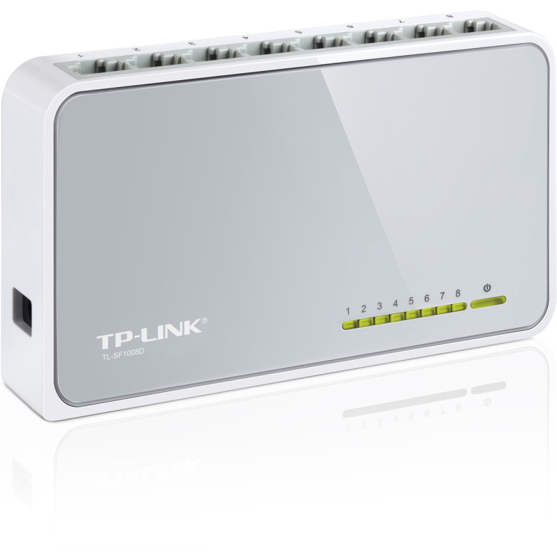 TP-LINK 8-Port 10/100Mbps Desktop Switch | TP-Link Unmanaged Desktop ...